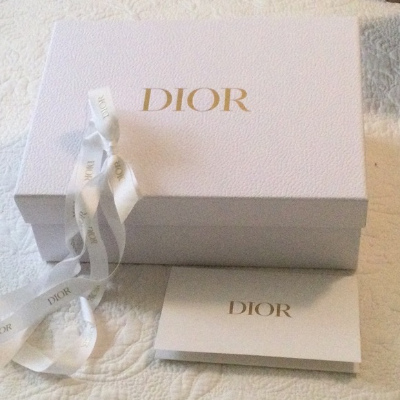 Dior | Storage & Organization | Dior Empty Gift Box With White Ribbon ...
